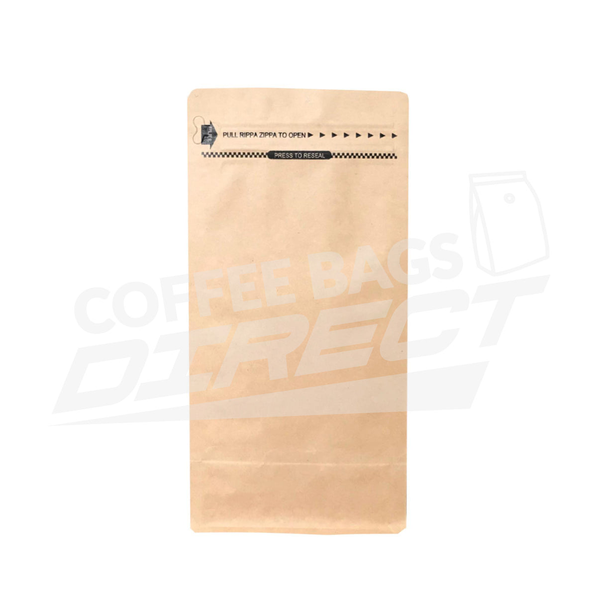 500g Rippa Zippa Box Bottom Bags – Coffee Bags Direct