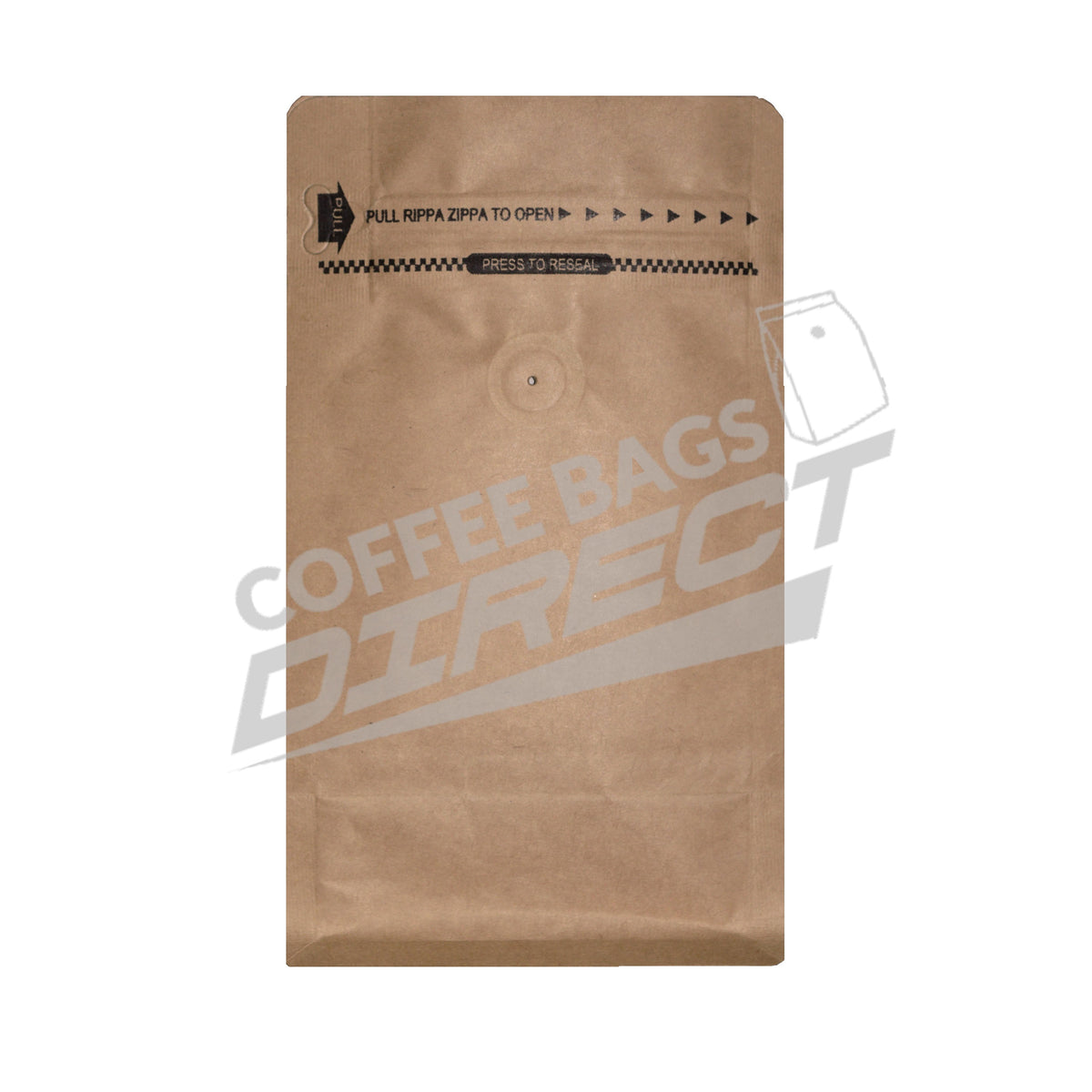 250g Rippa Zippa Box Bottom Bags – Coffee Bags Direct